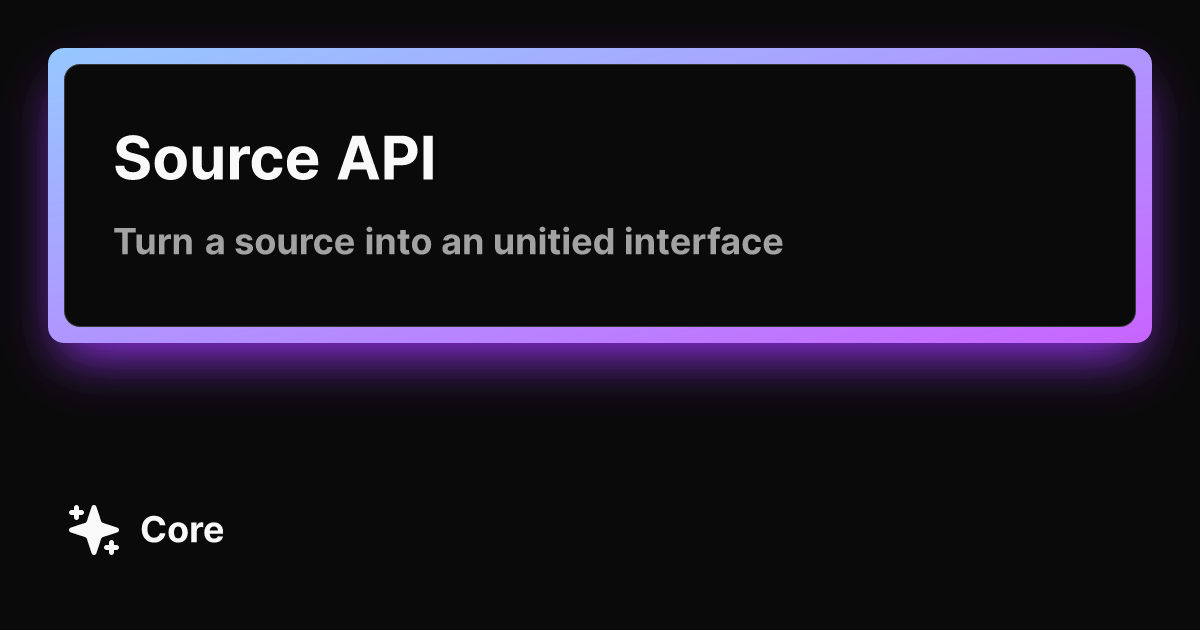 Source API | Fumadocs